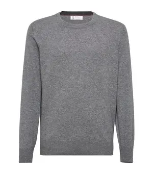 Brunello Cucinelli Cashmere Sweater - Grey