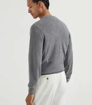 Brunello Cucinelli Cashmere Sweater - Grey