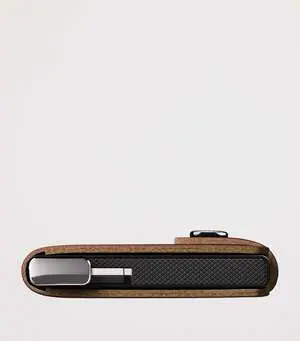 SECRID Basco Leather Miniwallet - Brown