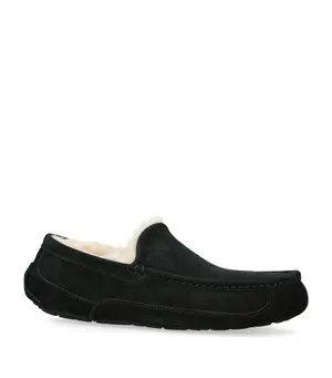 UGG Suede Ascot Slippers - Black