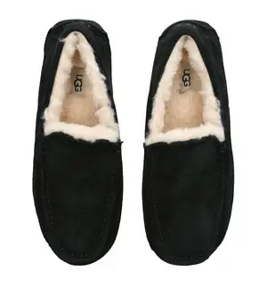 UGG Suede Ascot Slippers - Black