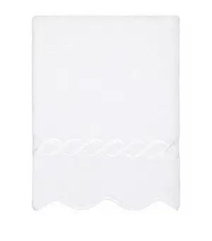 PRATESI Cotton Treccia Hand Towel - White