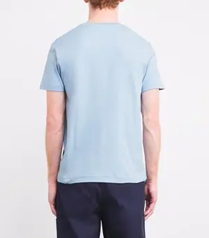 Polo Ralph Lauren Pima Cotton T-shirt With Embroidered Pony Logo - Blue