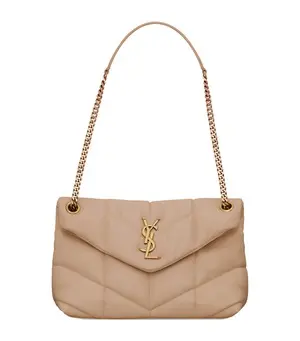 Saint Laurent Beige Shoulder Bags
