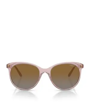VOGUE Acetate Round Sunglasses - Pink