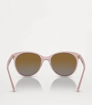 VOGUE Acetate Round Sunglasses - Pink