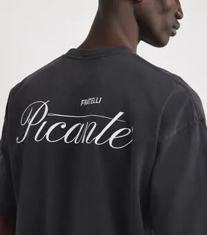 PICANTE Organic Cotton Tailor Logo T-shirt