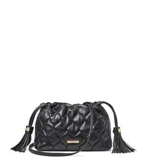 ASPINAL OF LONDON Velvet Freida Top-handle Bag - Black