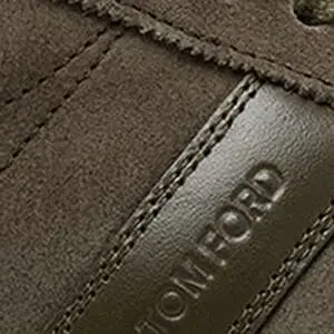 TOM FORD Suede Archer Sneakers - Green