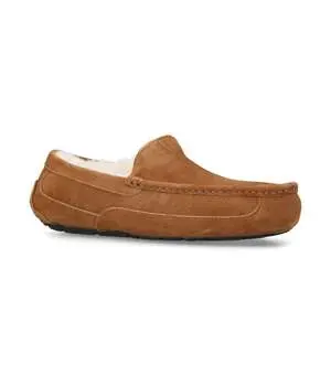 UGG Suede Ascot Slippers - Brown