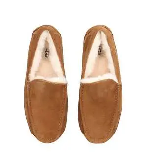 UGG Suede Ascot Slippers - Brown