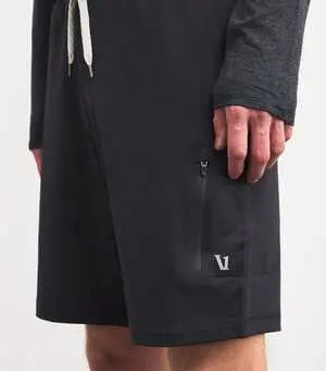 Vuori Sunday Performance Shorts - Black