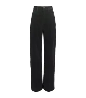 Women's Black Corduroy