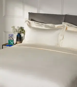 CELSO DE LEMOS Bourdon King Duvet Cover - Ivory