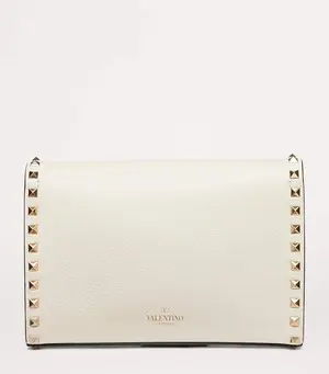 Valentino Garavani Rockstud Cross-body Bag - Ivory