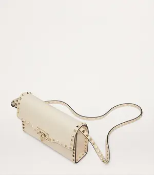 Valentino Garavani Rockstud Cross-body Bag - Ivory