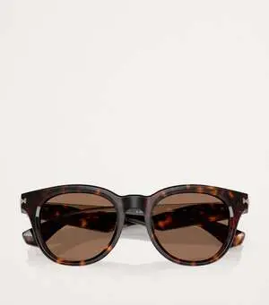 Burberry Acetate Round Sunglasses