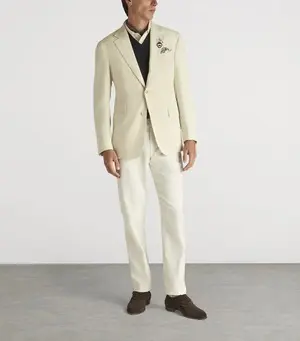 Dunhill Merino V-neck Sweater