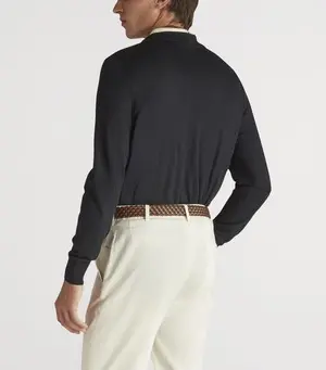 Dunhill Merino V-neck Sweater