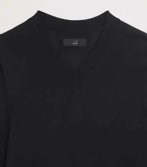 Dunhill Merino V-neck Sweater
