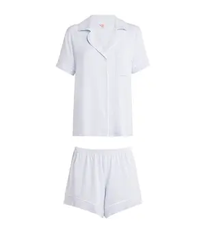 Eberjey Gisele Short Pyjama Set - Blue