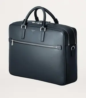 SERAPIAN Leather Double Briefcase
