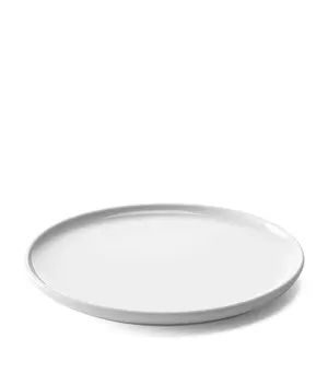 LSA INTERNATIONAL Set Of 2 Porcelain Collective Starter Plates - White