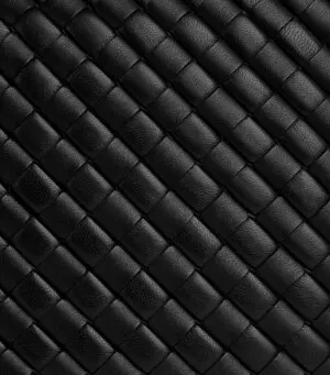 Bottega Veneta Intrecciato Leather Veneta Shoulder Bag - Black