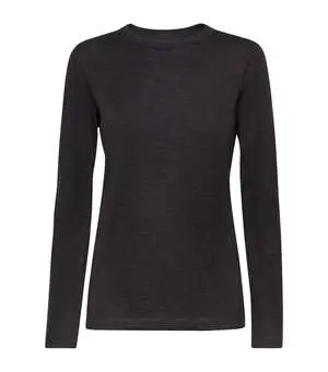Brunello Cucinelli Cashmere-silk Sweater - Black