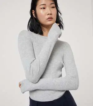 Brunello Cucinelli Cashmere-blend Sparkle Sweater - Grey