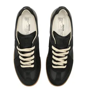 MAISON MARGIELA Leather-suede Replica Sneakers