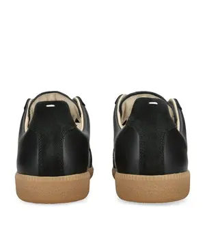 MAISON MARGIELA Leather-suede Replica Sneakers