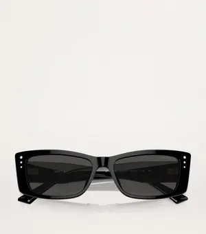 JIMMY CHOO Acetate Jc5002bu Sunglasses - Black