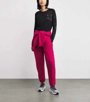 On Organic Cotton-blend Club Sweatpants - Pink