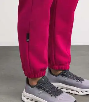 On Organic Cotton-blend Club Sweatpants - Pink