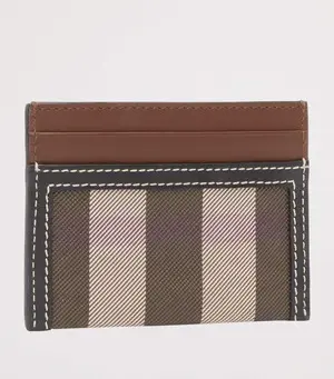Burberry Check Card Holder