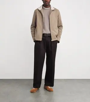 Paul & Shark Suede Belt - Brown