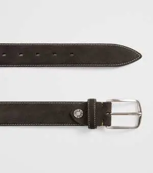 Paul & Shark Suede Belt - Brown