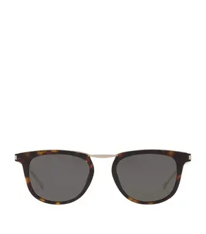Saint Laurent Sl 753 Wellington Sunglasses - Brown