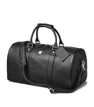 ASPINAL OF LONDON Leather Boston Holdall