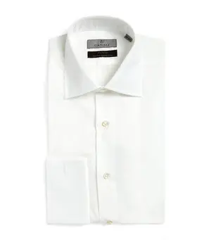 Canali Egyptian Cotton Slim-fit Shirt - White
