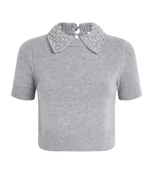 Claudie Pierlot Embellished Sweaters For Women