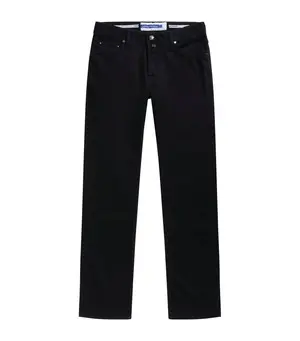 Jacob Cohen Black Wash Jeans For Men