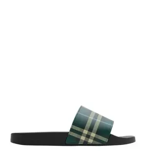 Checked Slides Slipper