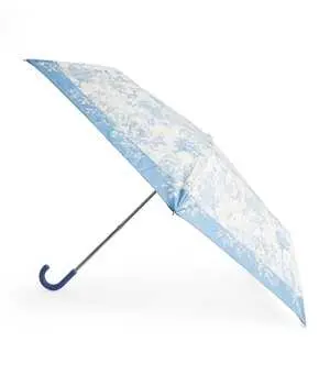 Harrods Toile Umbrella - Blue