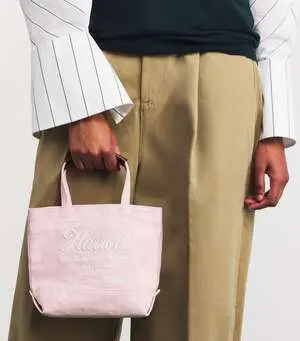 Harrods Embroidered Logo Tote Bag - Pink