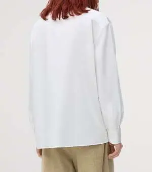 Loewe Cotton Anagram Shirt - White