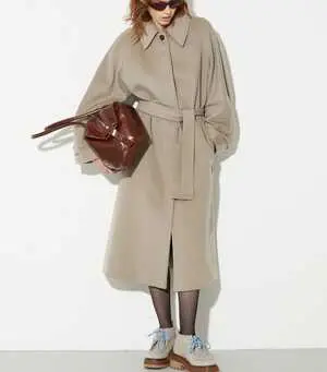 Max & Co. Wool-cashmere Wrap Coat