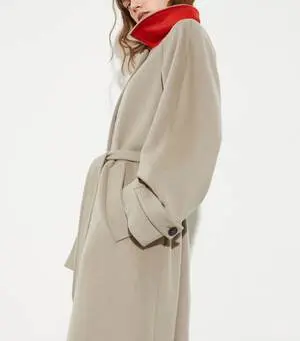 Max & Co. Wool-cashmere Wrap Coat