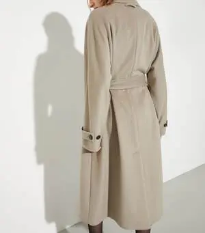 Max & Co. Wool-cashmere Wrap Coat